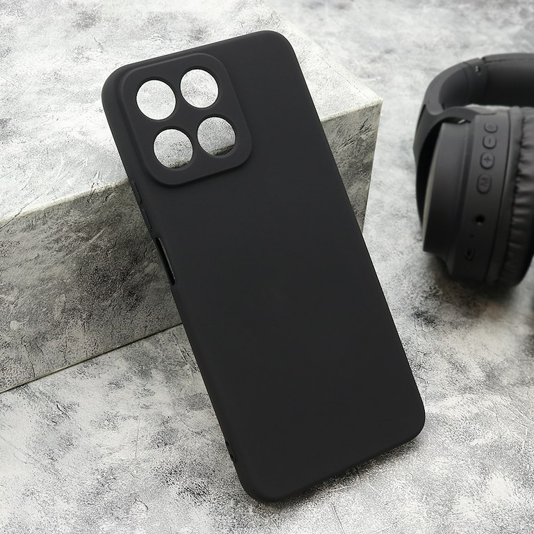 Zastitna maska (futrola) VELVET TOUCH - Huawei Honor X7c/Honor 200 Smart crna (MS)