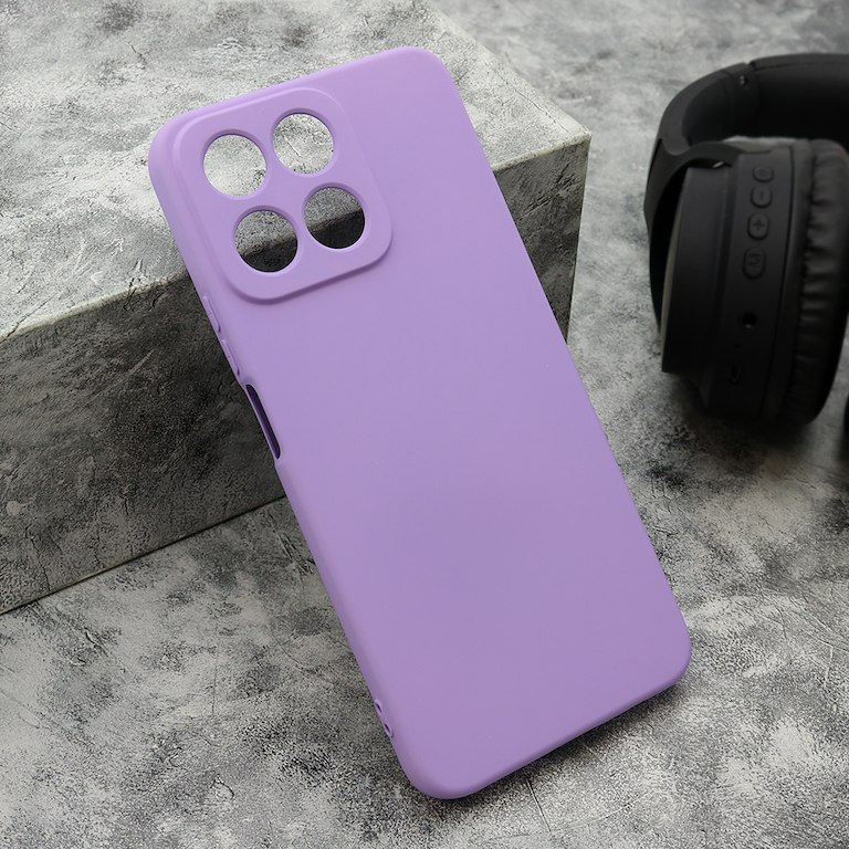 Zastitna maska (futrola) VELVET TOUCH - Huawei Honor X7c/Honor 200 Smart ljubicasta (MS)