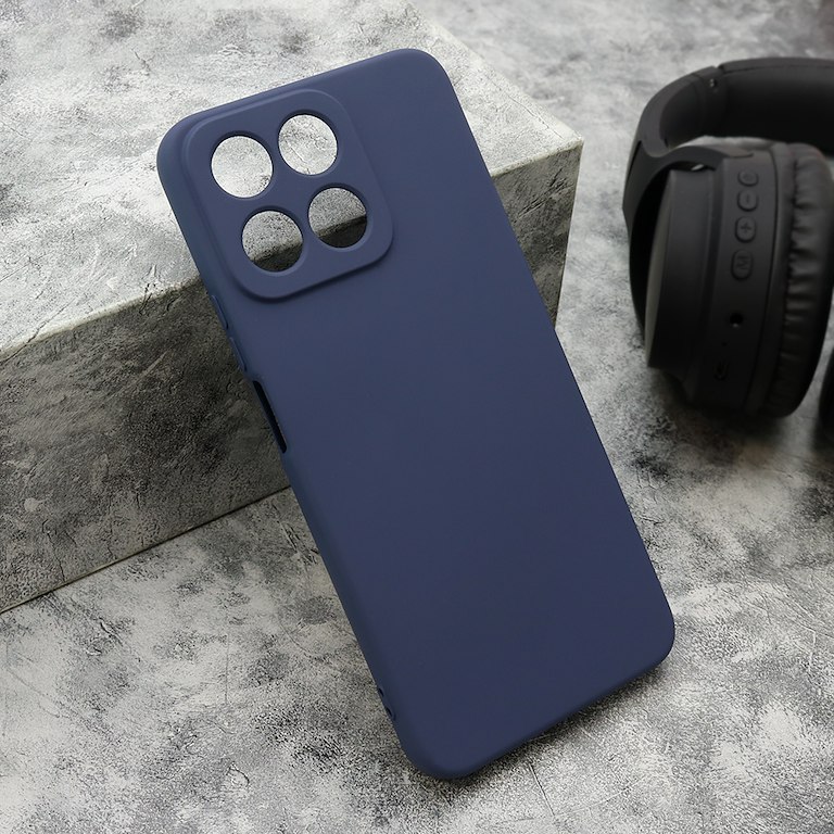 Zastitna maska (futrola) VELVET TOUCH - Huawei Honor X7c/Honor 200 Smart tamno plava (MS)