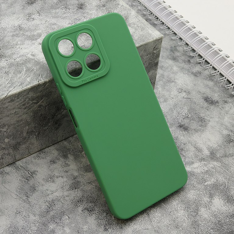 Zastitna silikonska maska (futrola) Pro Camera - Huawei Honor X7c/Honor 200 Smart mint (MS)