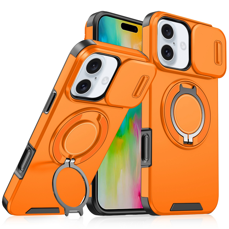 Zastitna maska (futrola) CamShield Ring stand - iPhone 16 6.1 naradzasta