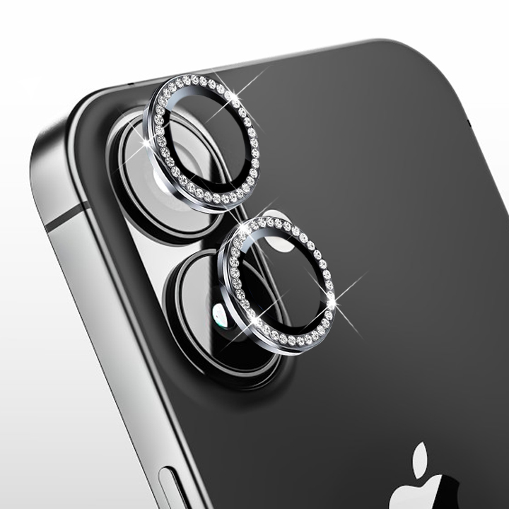 Zastita - kameru Diamond za iPhone 16 crna