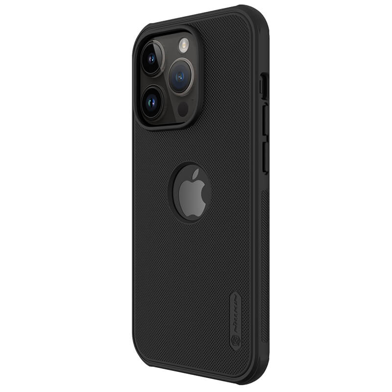 Zastitna maska (futrola) Nillkin Scrub Pro - iPhone 16 Pro Max 6.9 (sa otvorom za logo) crna