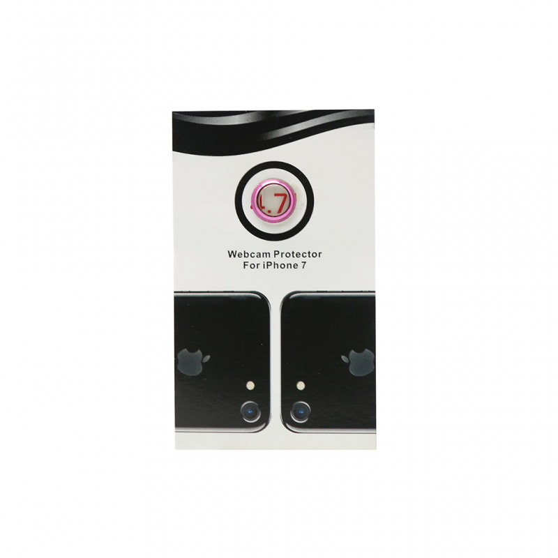 Metalna zastita kamere - iPhone 7/8 pink