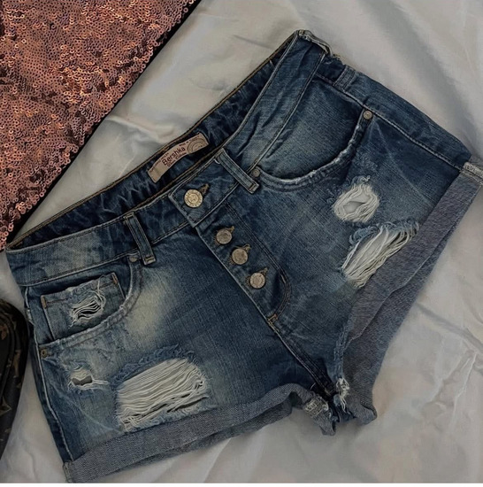 Bershka teksas sorts