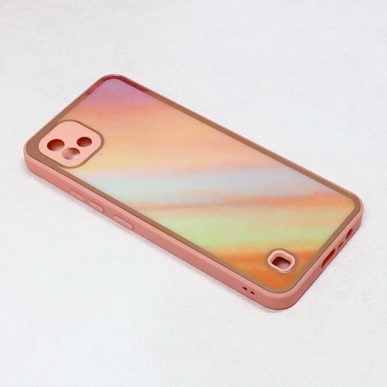 Zastitna maska (futrola) Candy Marble - Realme C11 (2021)/Realme C20 roze