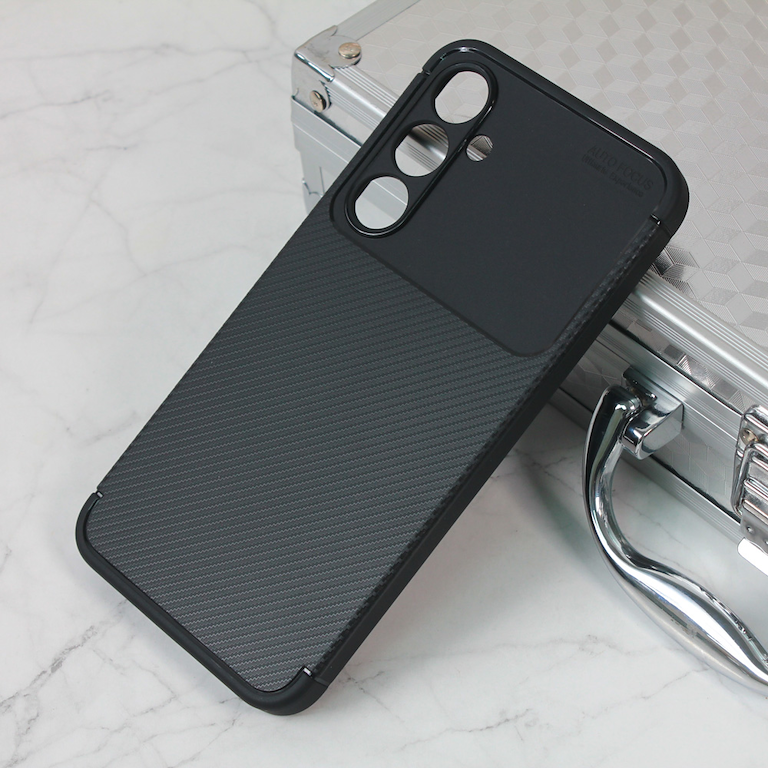 Zastitna maska (futrola) Defender Carbon - Samsung A356 Galaxy A35 5G 5G crna