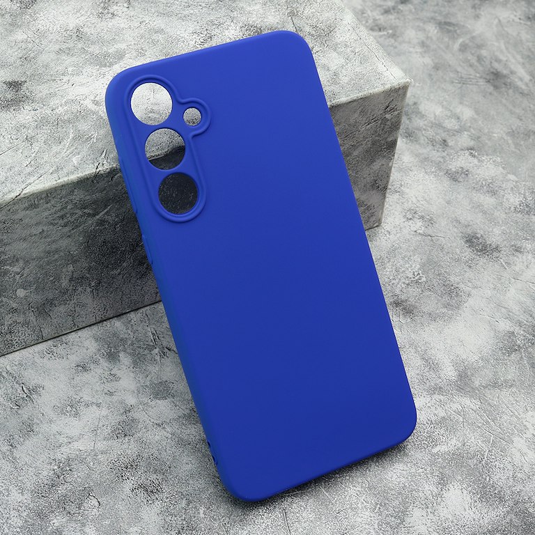 Zastitna maska (futrola) GENTLE COLOR - Samsung A356 Galaxy A35 5G 5G plava (MS)