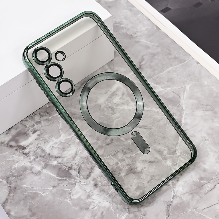 Zastitna maska (futrola) Magsafe Lux - Samsung A356 Galaxy A35 5G 5G zelena