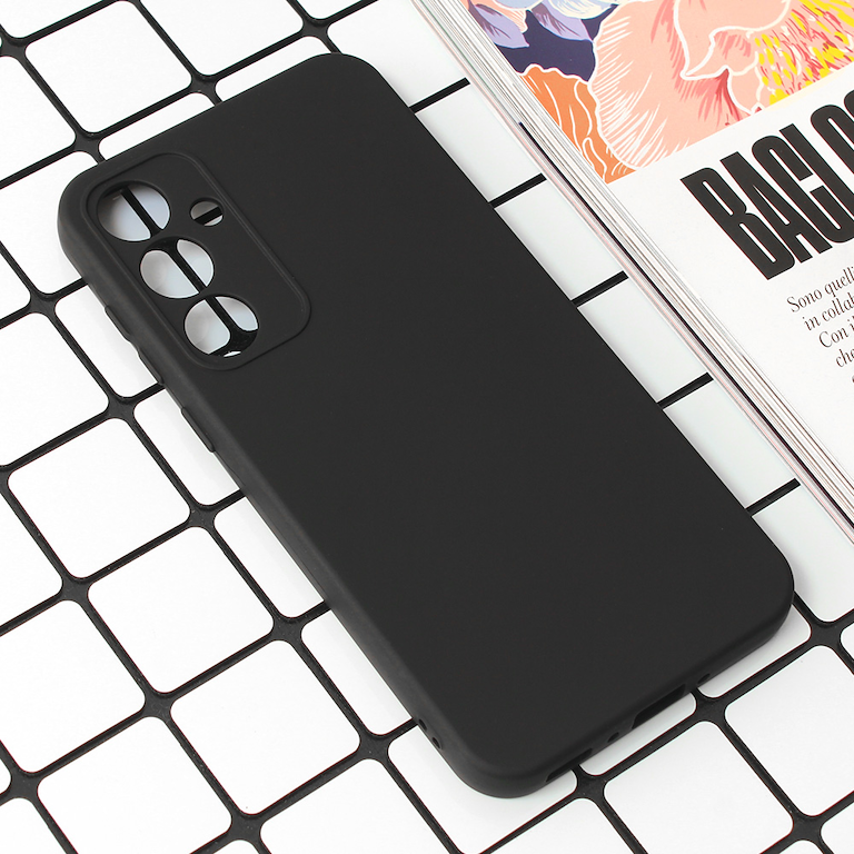 Zastitna maska (futrola) Nano Silikon - Samsung A356 Galaxy A35 5G 5G crna