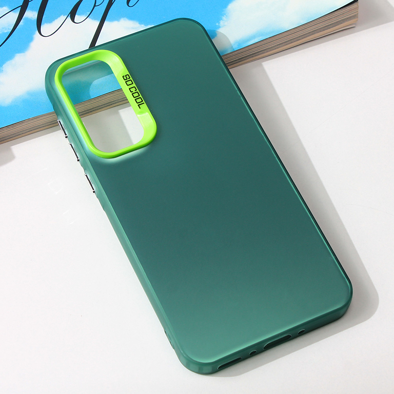Zastitna maska (futrola) providna - Samsung A356 Galaxy A35 5G 5G zelena