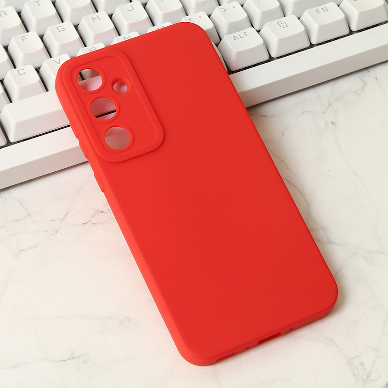 Zastitna maska (futrola) Silikon Pro Camera - Samsung A356 Galaxy A35 5G 5G crvena