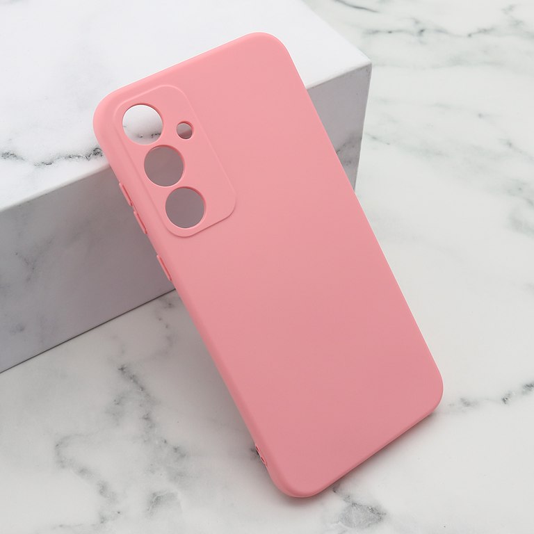 Zastitna maska (futrola) Soft Silicone - Samsung A356 Galaxy A35 5G 5G roze (MS)