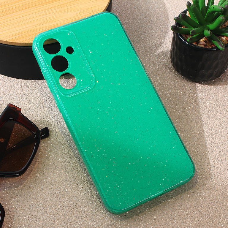 Zastitna maska (futrola) Sparkle Dust - Samsung A356 Galaxy A35 5G 5G mint