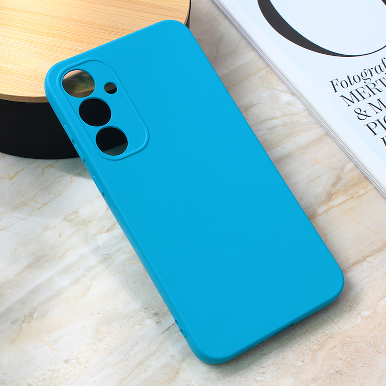 Zastitna maska (futrola) Teracell Giulietta - Samsung A356 Galaxy A35 5G 5G mat svetlo plava