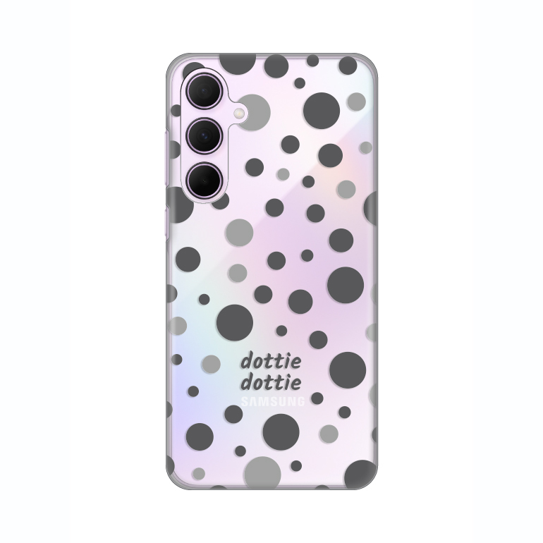 Zastitna ultra tanka (skin) maska / futrola PRINT - Samsung A356 Galaxy A35 5G 5G Dottie Dottie Gray
