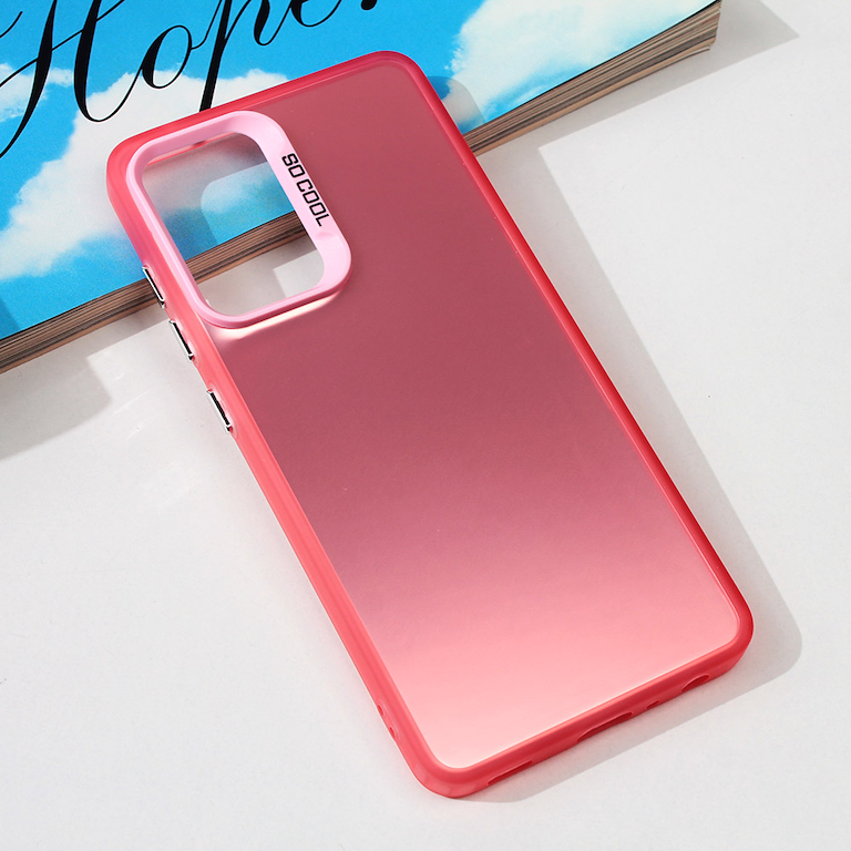 Zastitna maska (futrola) providna - Samsung A525 Galaxy A52 4G/A526 Galaxy A52 5G/A528B Galaxy A52s 5G roza
