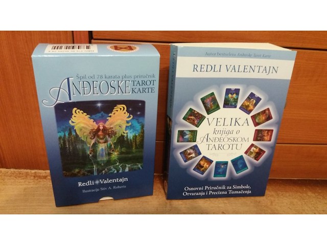 Andjeoske Tarot karte+Velika knjiga o Andjeoskom Tarotu