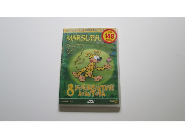 Marsupilami-8 Neverovanih Avantura DVD (2006)