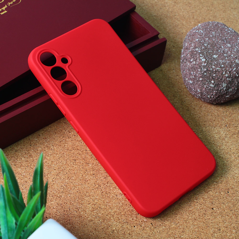 Zastitna maska (futrola) Teracell Giulietta - Samsung Galaxy A34 5G 5G mat crvena