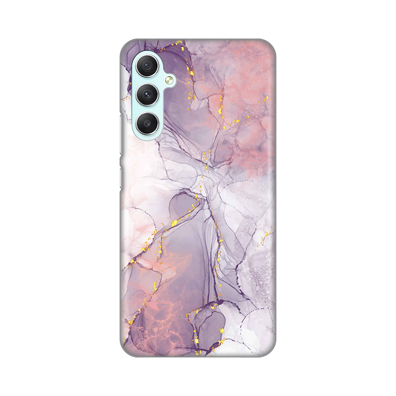 Zastitna silikonska maska (futrola) PRINT - Samsung Galaxy A34 5G 5G Pink Marble