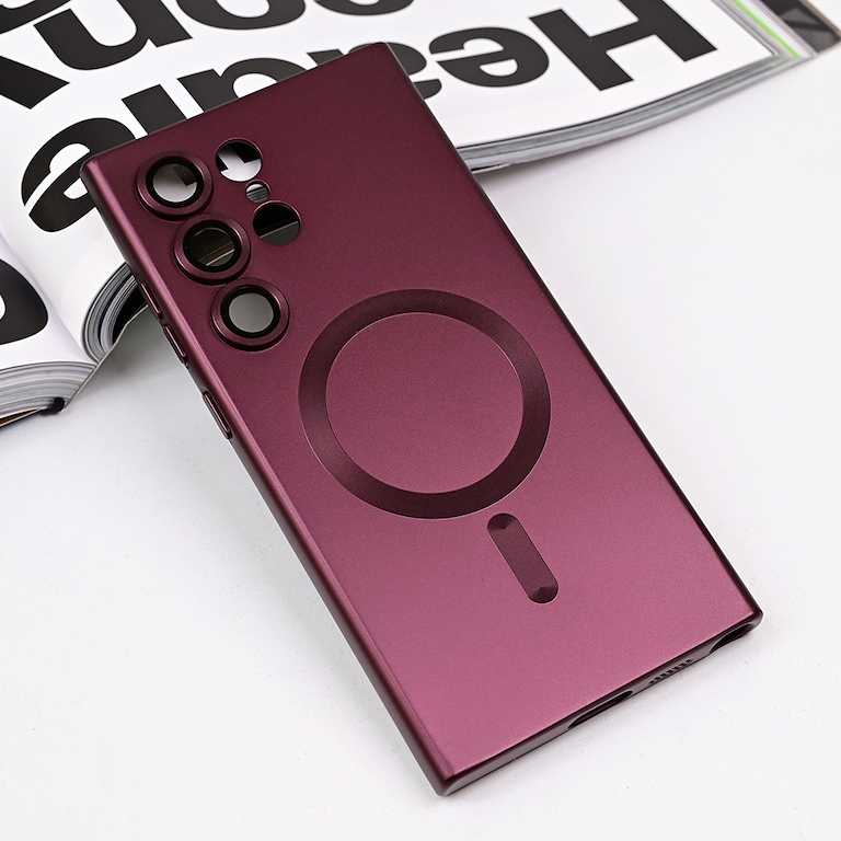 Zastitna maska (futrola) Magsafe Chrome - Samsung Galaxy S23 Ultra bordo