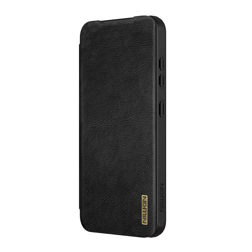 Zastitna maska (futrola) Nillkin Qin Pro Leather - Samsung S936 Galaxy S25 Plus crna