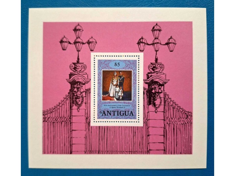 Antigua 1978 - čist blok