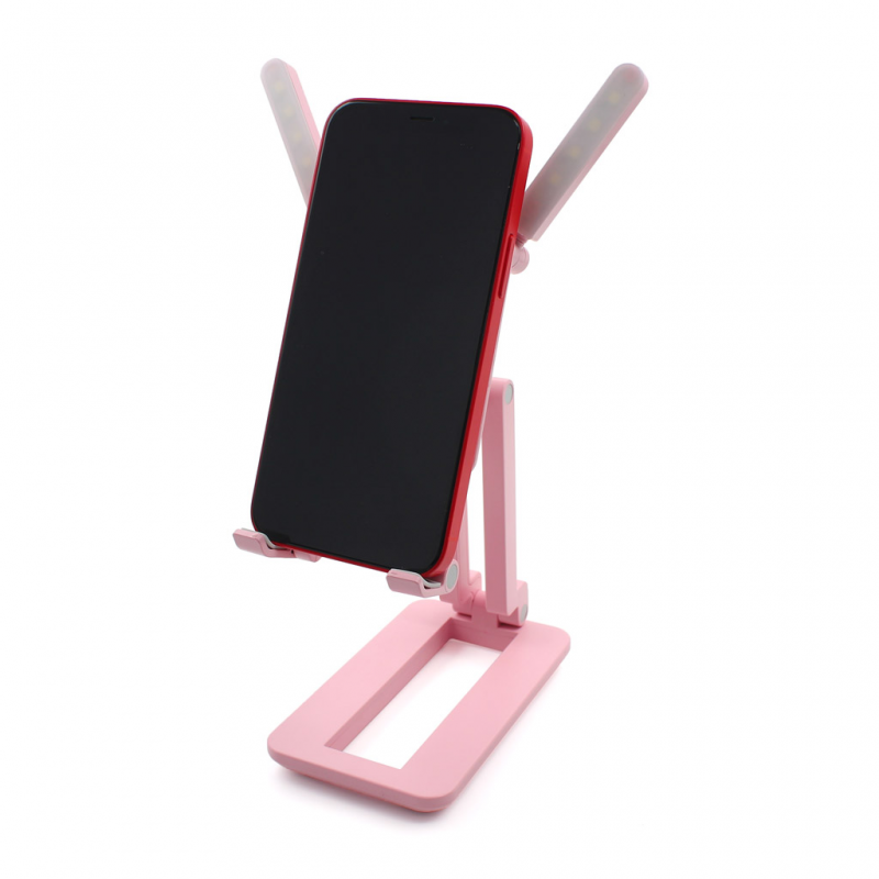 Drzac - mobilni F6 sa LED rasvetom pink
