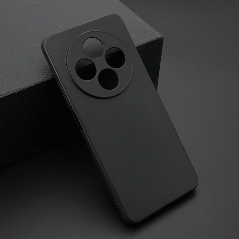 Zastitna ultra tanka (skin) maska / futrola KOLOR - Xiaomi Redmi 14C/Redmi A4 crna (MS)