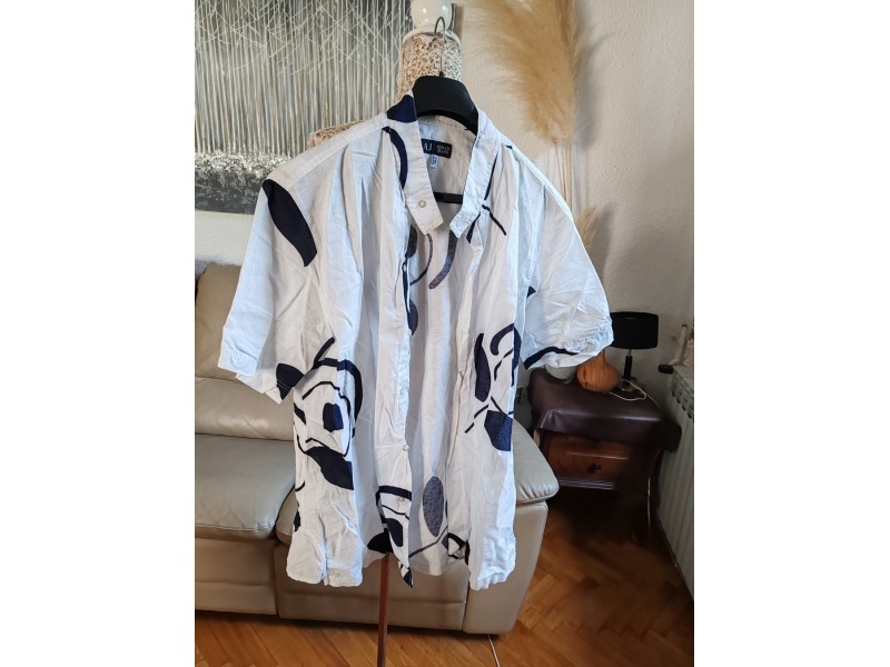 ARMANI jeans muška lanena košulja xxl