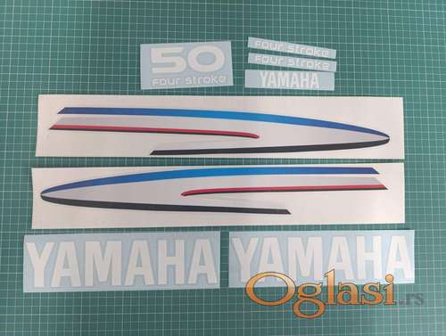 Yamaha 50 nalepnice za pentu