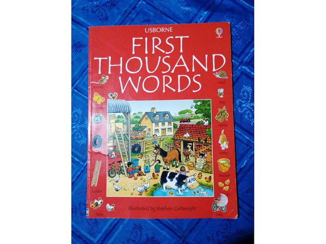 FIRST THOUSAND WORDS IN ENGLISH