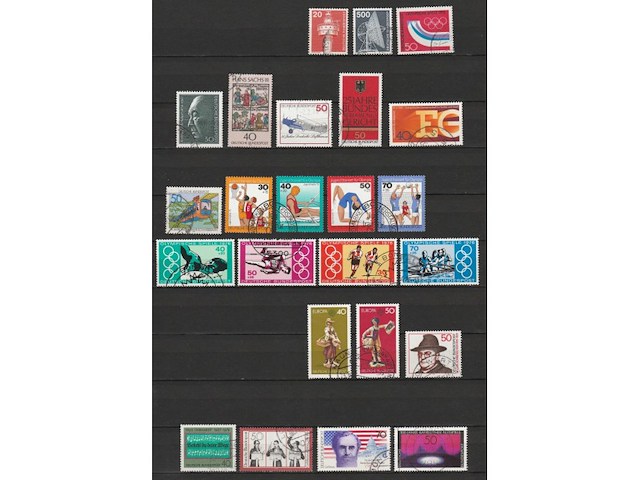 Deutsche Bundespost - 1976 - Komplet godina