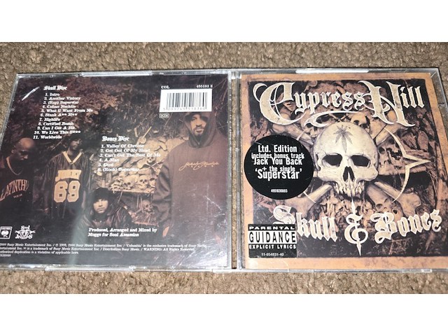 Cypress Hill - Skull &; bones 2CDa , ORIGINAL
