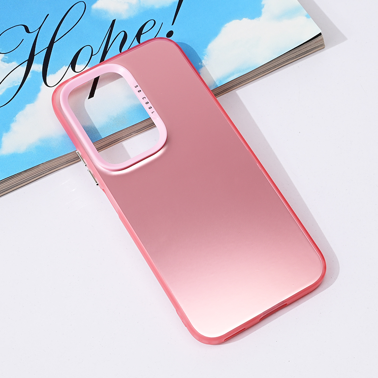 Zastitna maska (futrola) providna - Huawei Honor 200 Lite roza