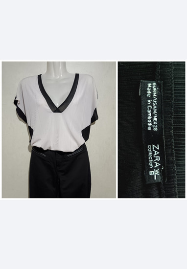 Zara B&W majica za sve prilike
