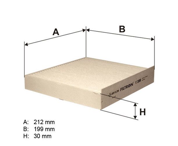 Filter klime Filtron K1189 - NC2194 - 17405 - CCF0293