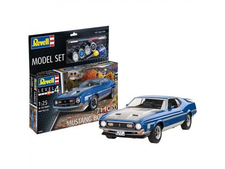 REVELL Maketa Model Set 71 Ford Mustang Boss 351