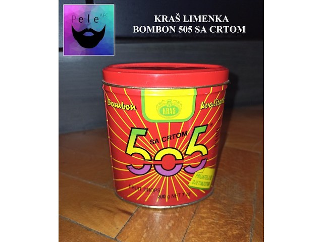 EX YU Kras limenka - 505 sa crtom