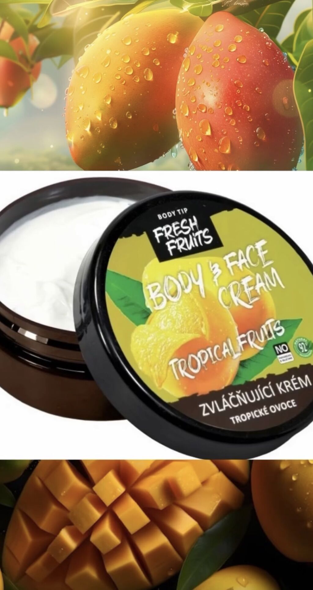    Tropical Buter za Telo Mango & Shea      Vivaco – češka prirodna