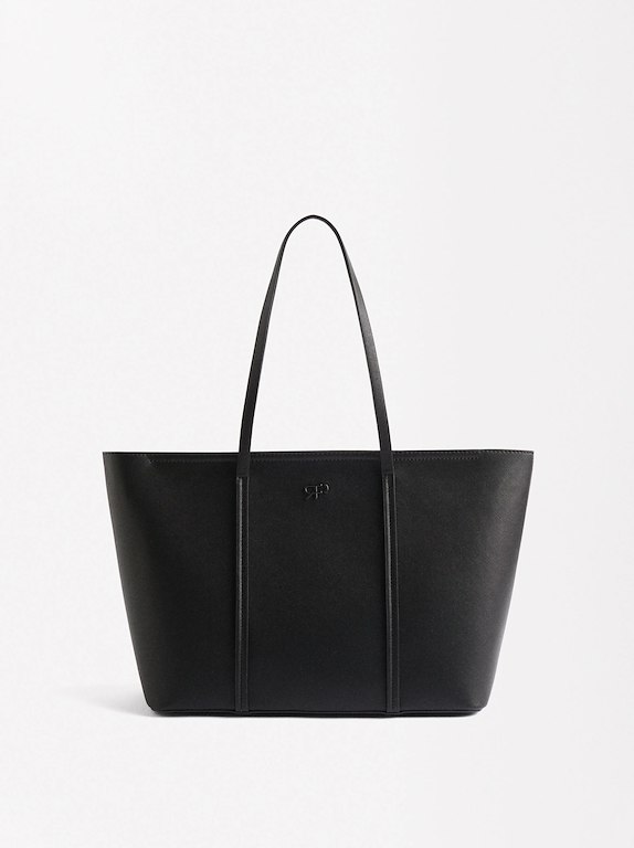 SHOPPER BAG WITH TEXTURE