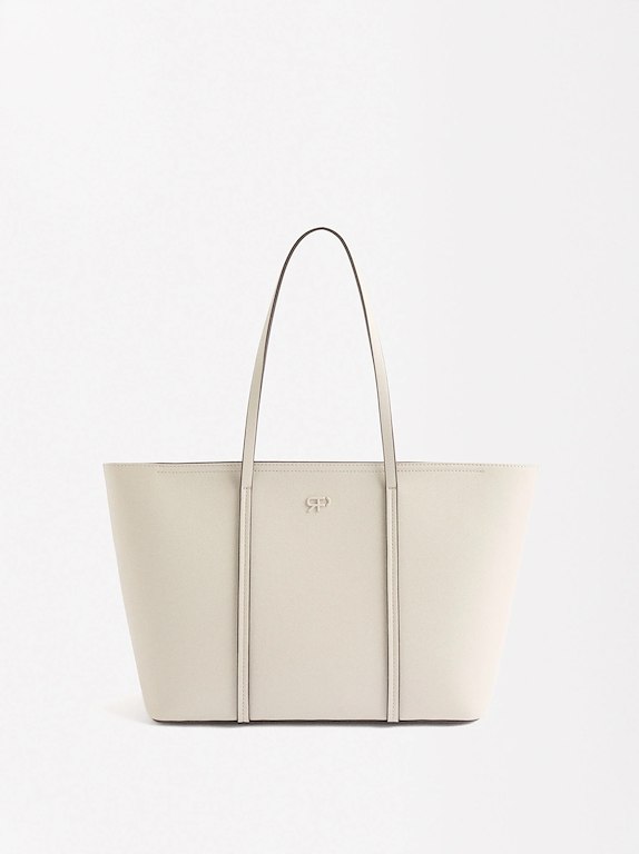 SHOPPER BAG WITH TEXTURE