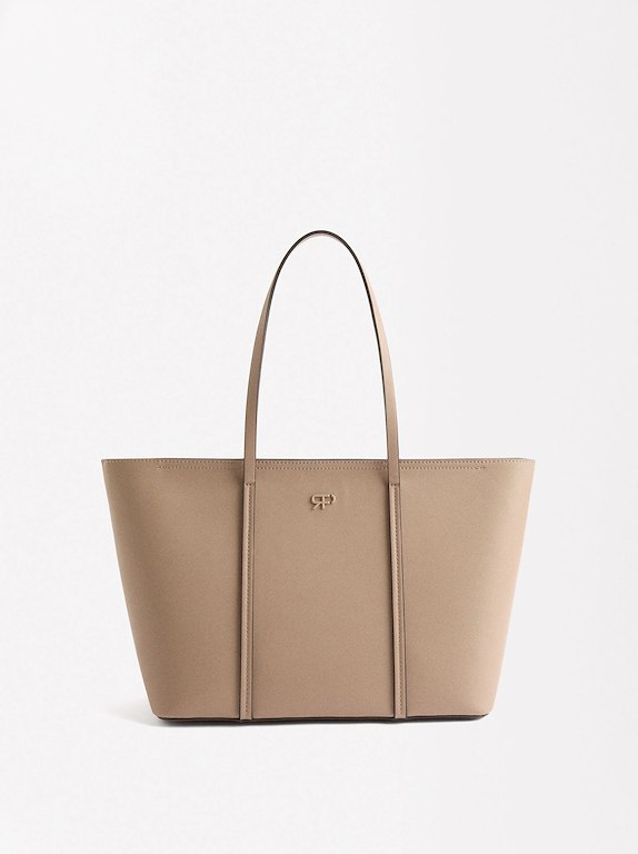 SHOPPER BAG WITH TEXTURE