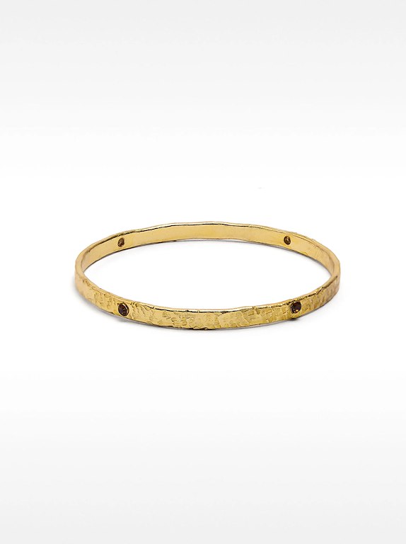 FLAT RIGID BRACELET WITH COLOUR DETAILS