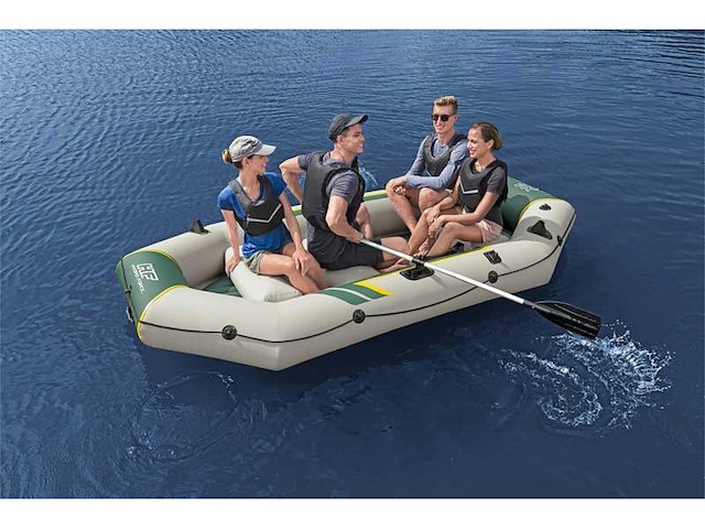 Čamac na naduvavanje za 4 osobe sa veslima i pumpom Bestway Hydro-Force Ranger Elite X4 65157