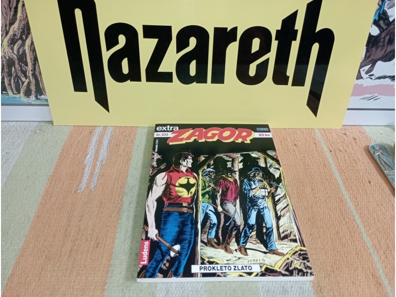 ZAGOR extra - broj 333 Epizoda: PROKLETO ZLATO