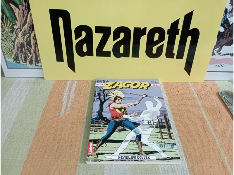 ZAGOR extra - broj 174 Epizoda: NEVIDLJIVI ČOVJEK