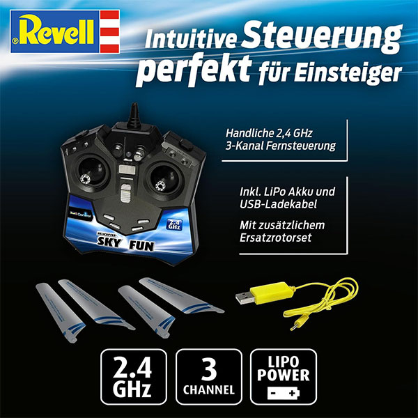 Revell Helikopter Micro Sky Fun RV23982