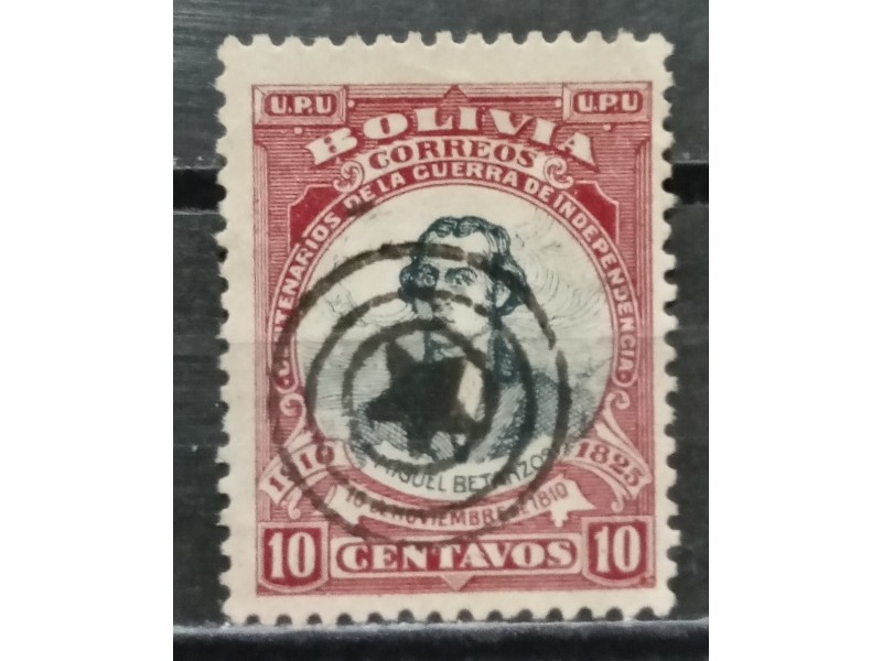 BOLIVIJA 1910 - 100g.SLOBODE SANTA CLARE